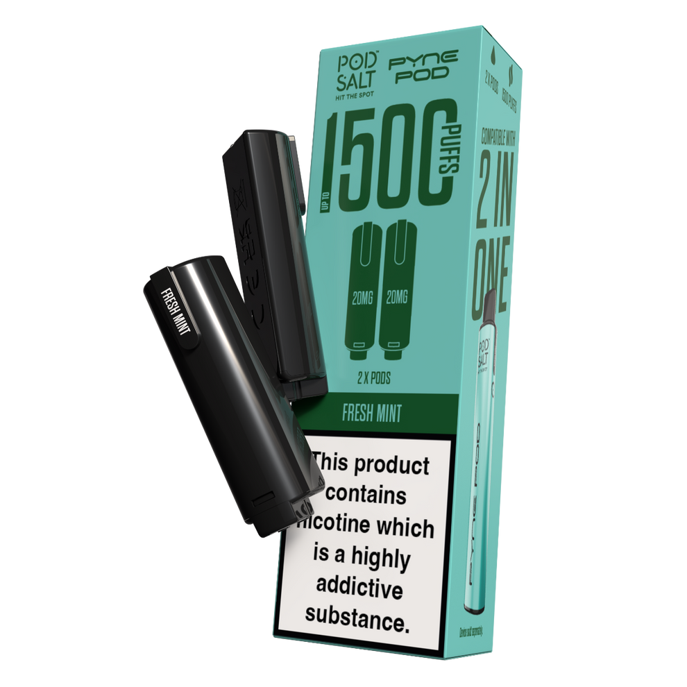 Pod Salt Pyne Pod 2 in 1 Pods Fresh Mint – My Vapery UK