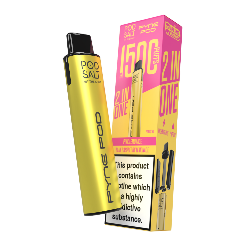 Pod Salt Pyne Pod 2 in 1 Device Lemonade Edition – My Vapery UK