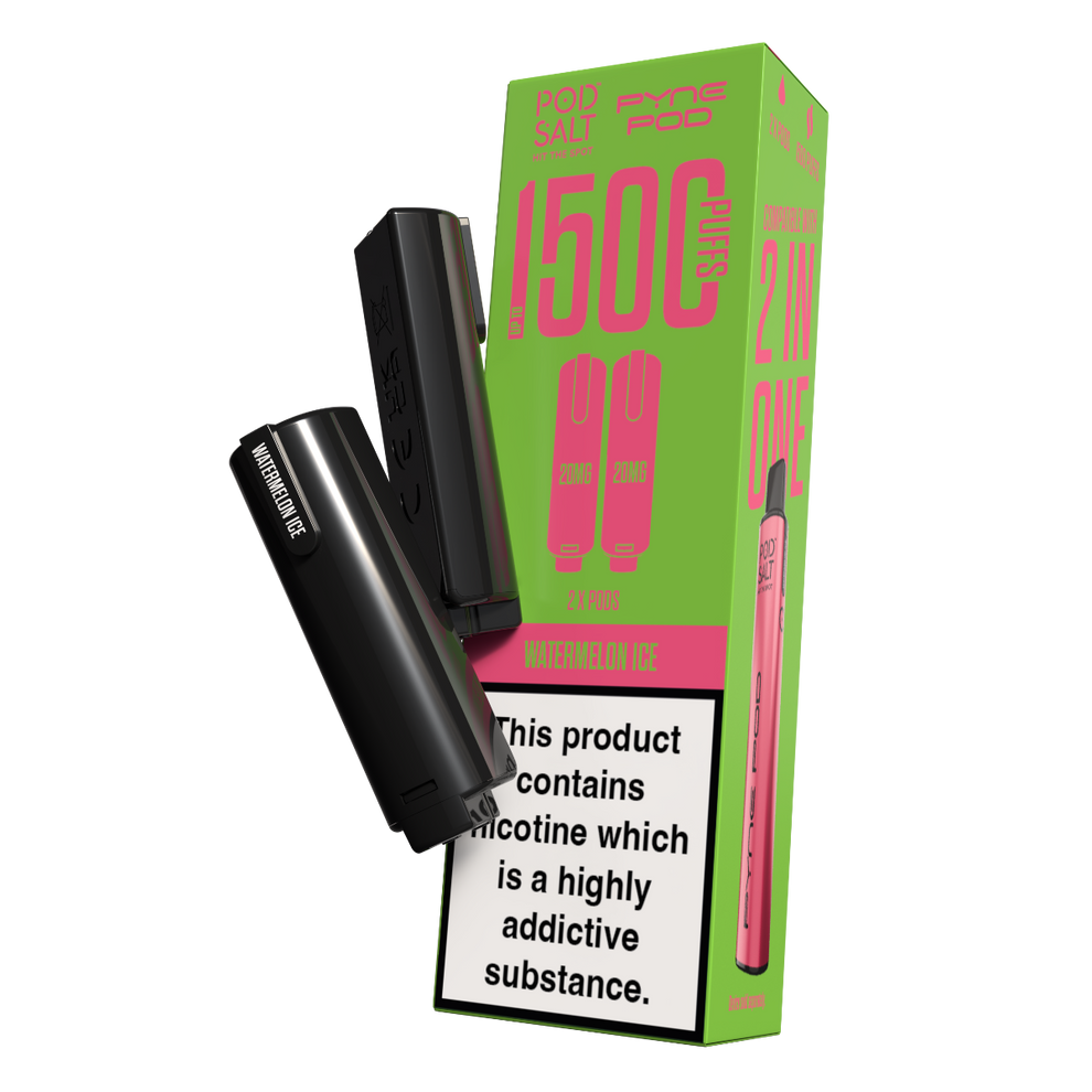 Pod Salt Pyne Pod 2 in 1 Pods Watermelon Ice – My Vapery UK